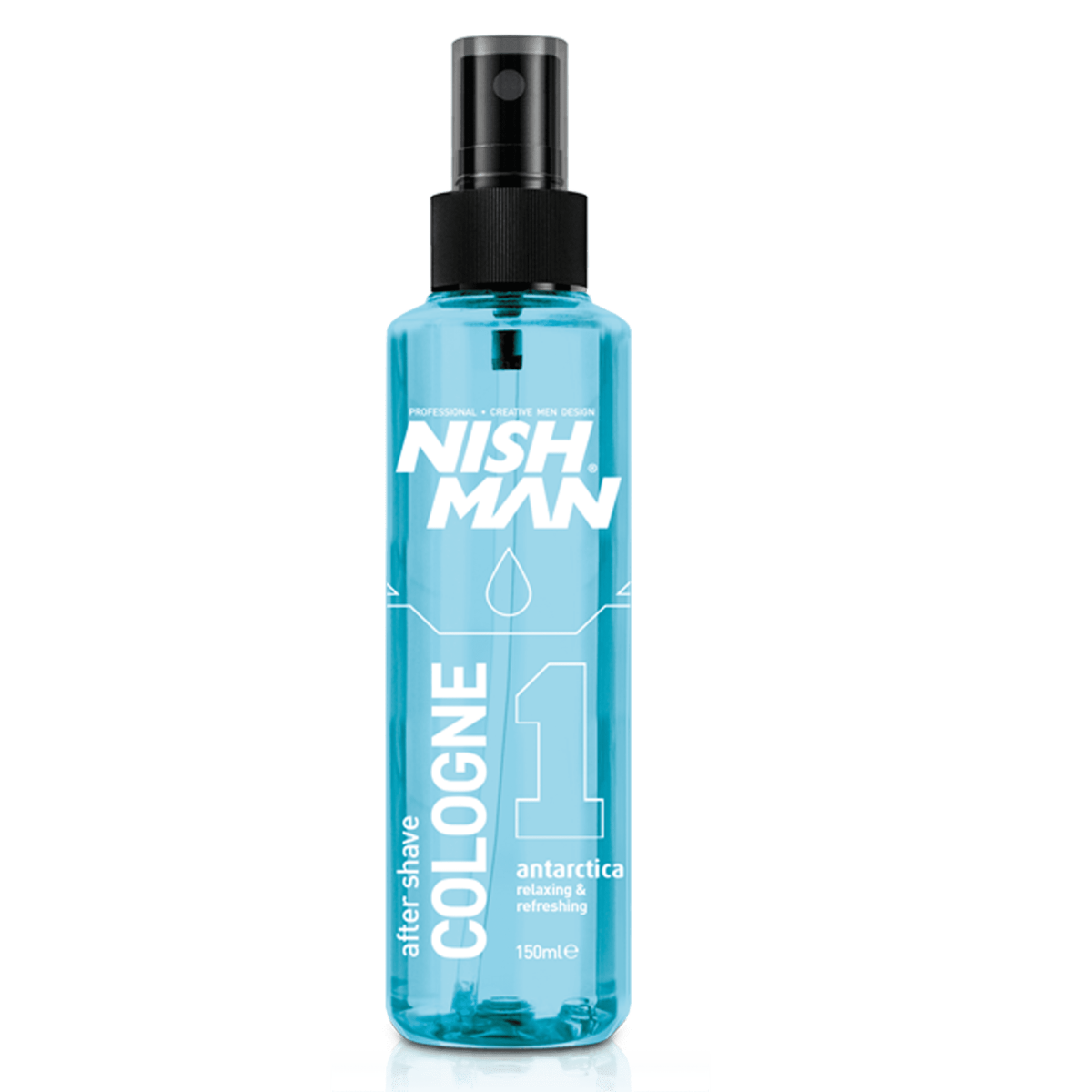 NISHMAN 01 After Shave Cologne - Antarctica 150 ml - NISHMAN Germany