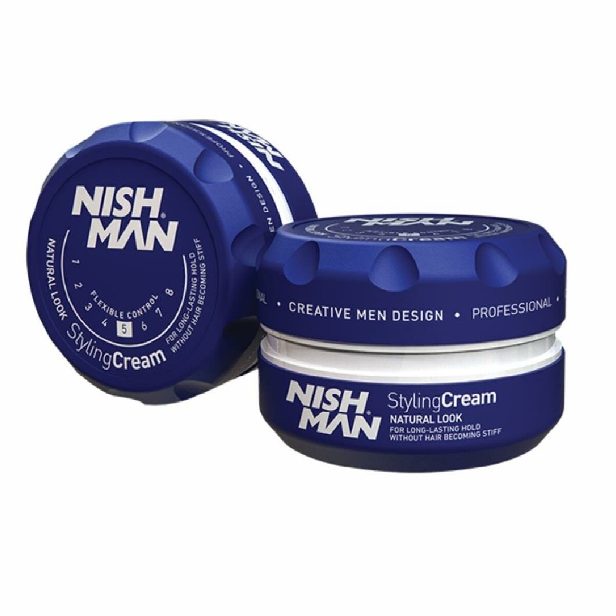 NISHMAN 05 Styling Cream Natural Look - blau 150 ml XL - NISHMAN Germ