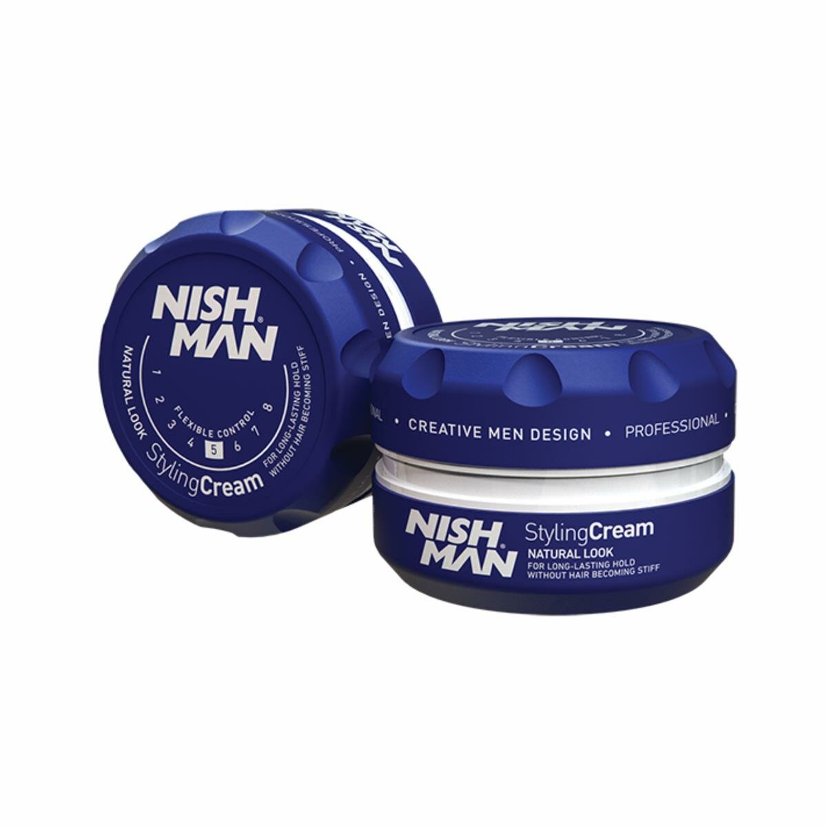 NISHMAN 05 Styling Cream Natural Look - blau 100 ml - NISHMAN Germany