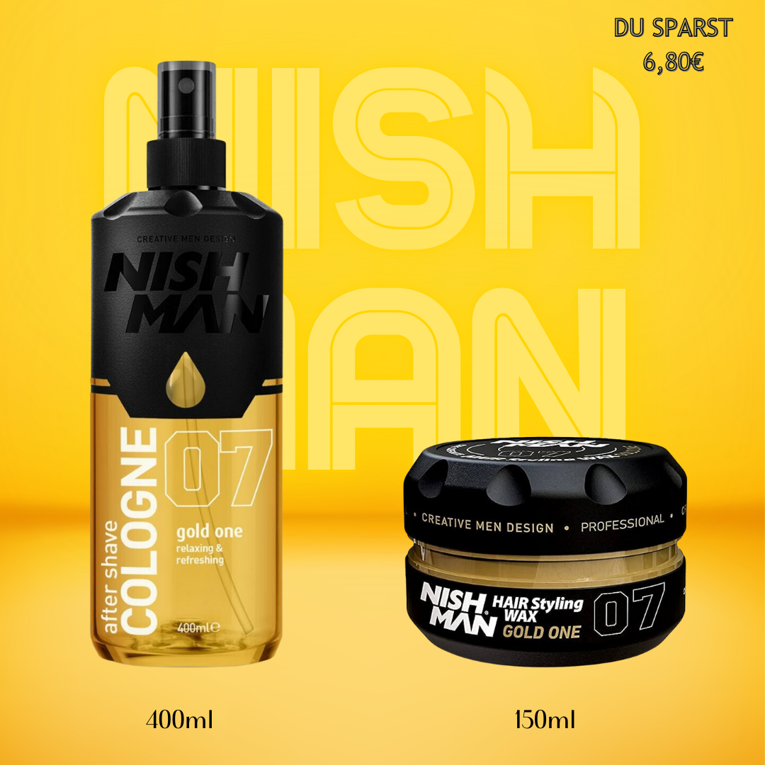 2er NISHMAN Gold One Set - NISHMAN Germany, 15,00